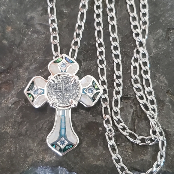 Handmade | Jewelry | Atocha Cross With Chain | Poshmark